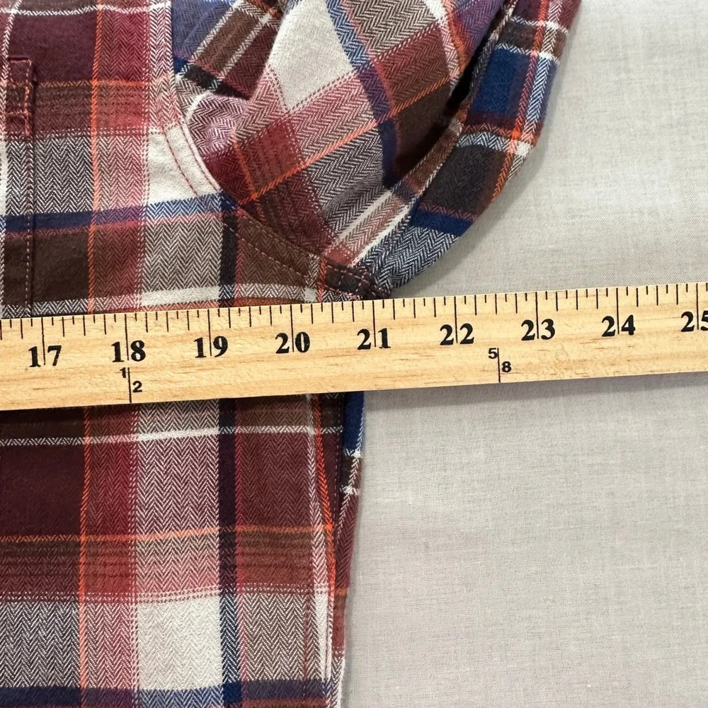 Eddie Bauer | Shirts | Eddie Bauer Mens M Buttonup Shirt Mineral Red ...